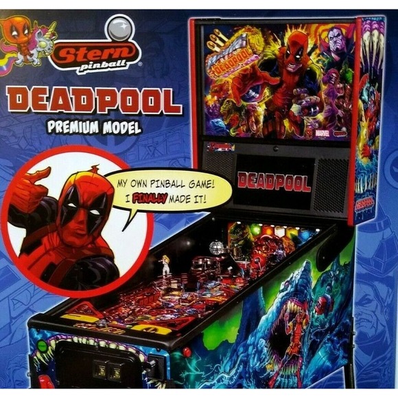 Art | Deadpool Pinball Flyer Marvel Comics Premium Edition Promo Art ...